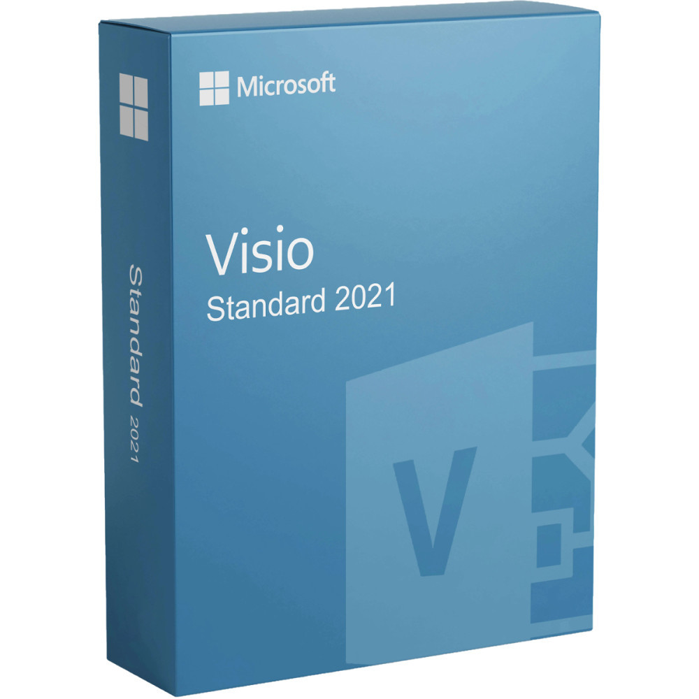 Microsoft Visio Standard 2021 (1 urządzenie) (Aktywacja