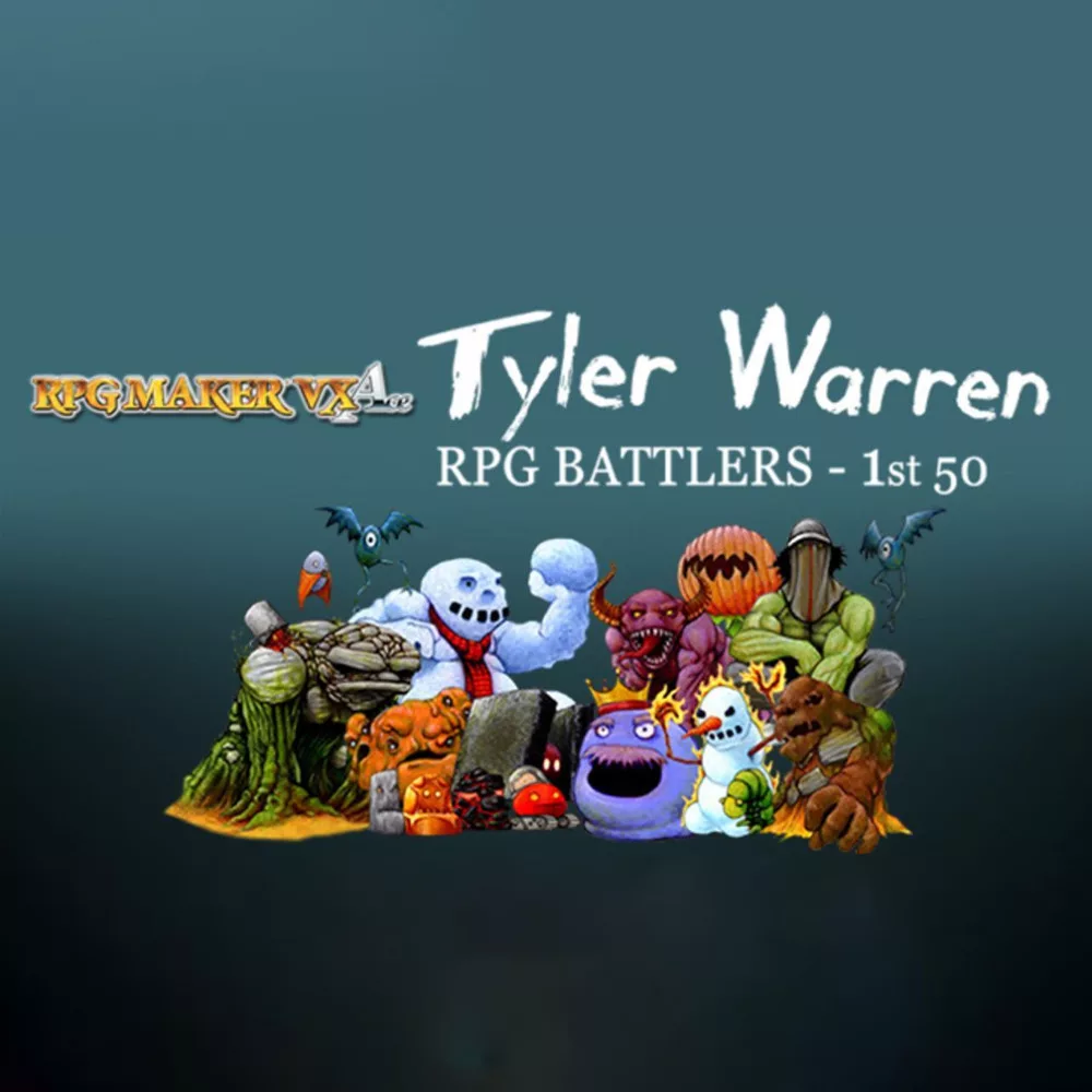 RPG Maker VX - Tyler Warren First 50 RPG Battler Pack