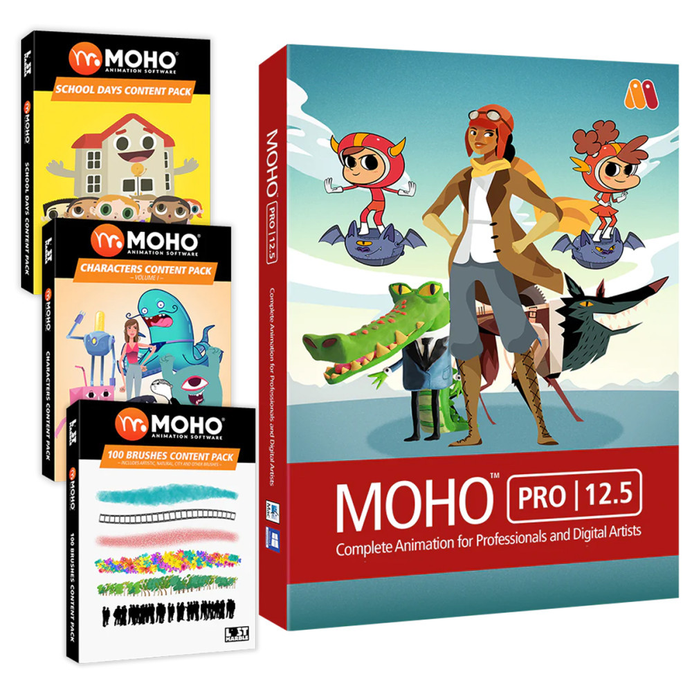 MOHO Pro 12.5 Bundle (1 urządzenie / Lifetime) (Windows / Ma